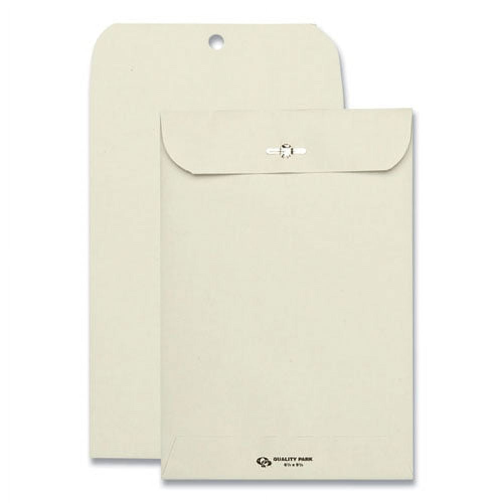 Clasp Envelope, #63, Square Flap, Clasp/Gummed Closure, 6.5 x 9.5 ...