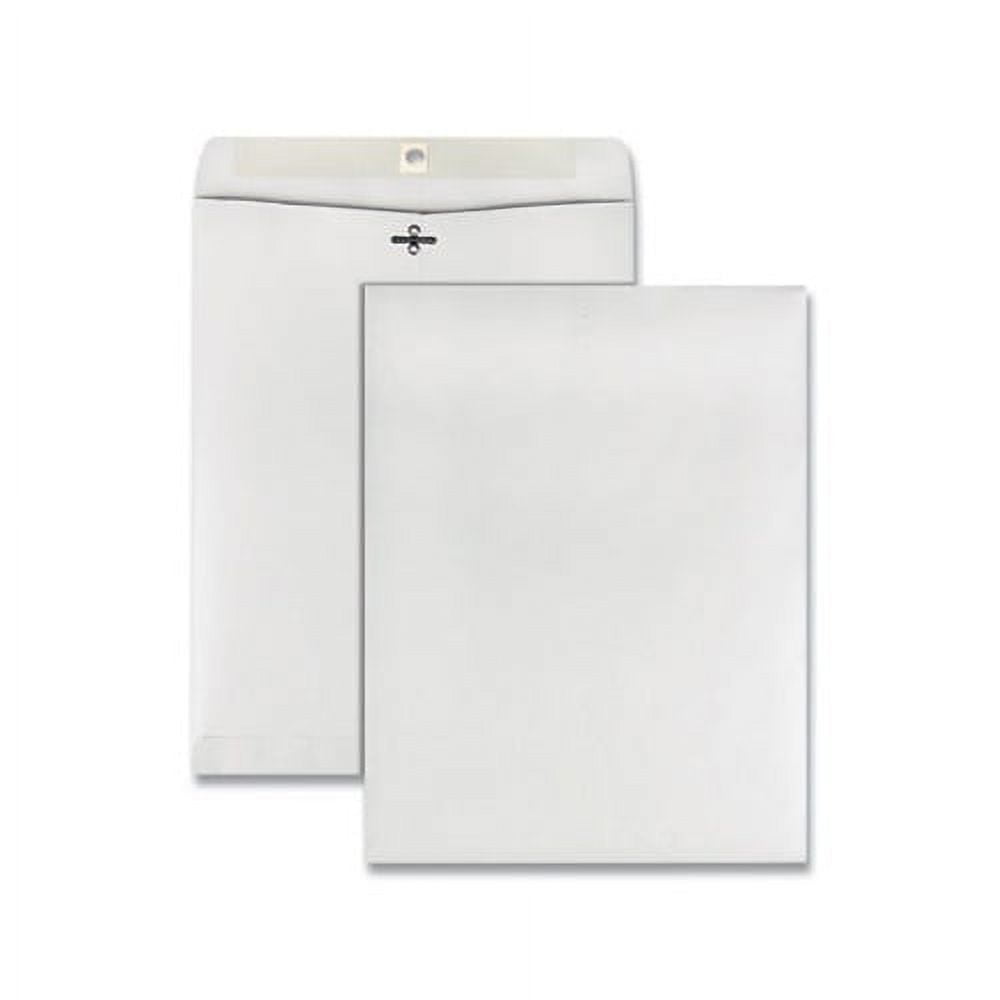 Clasp Envelope 97, Squar Flap, Clasp/Gummed Closure, 10 x 13, White ...