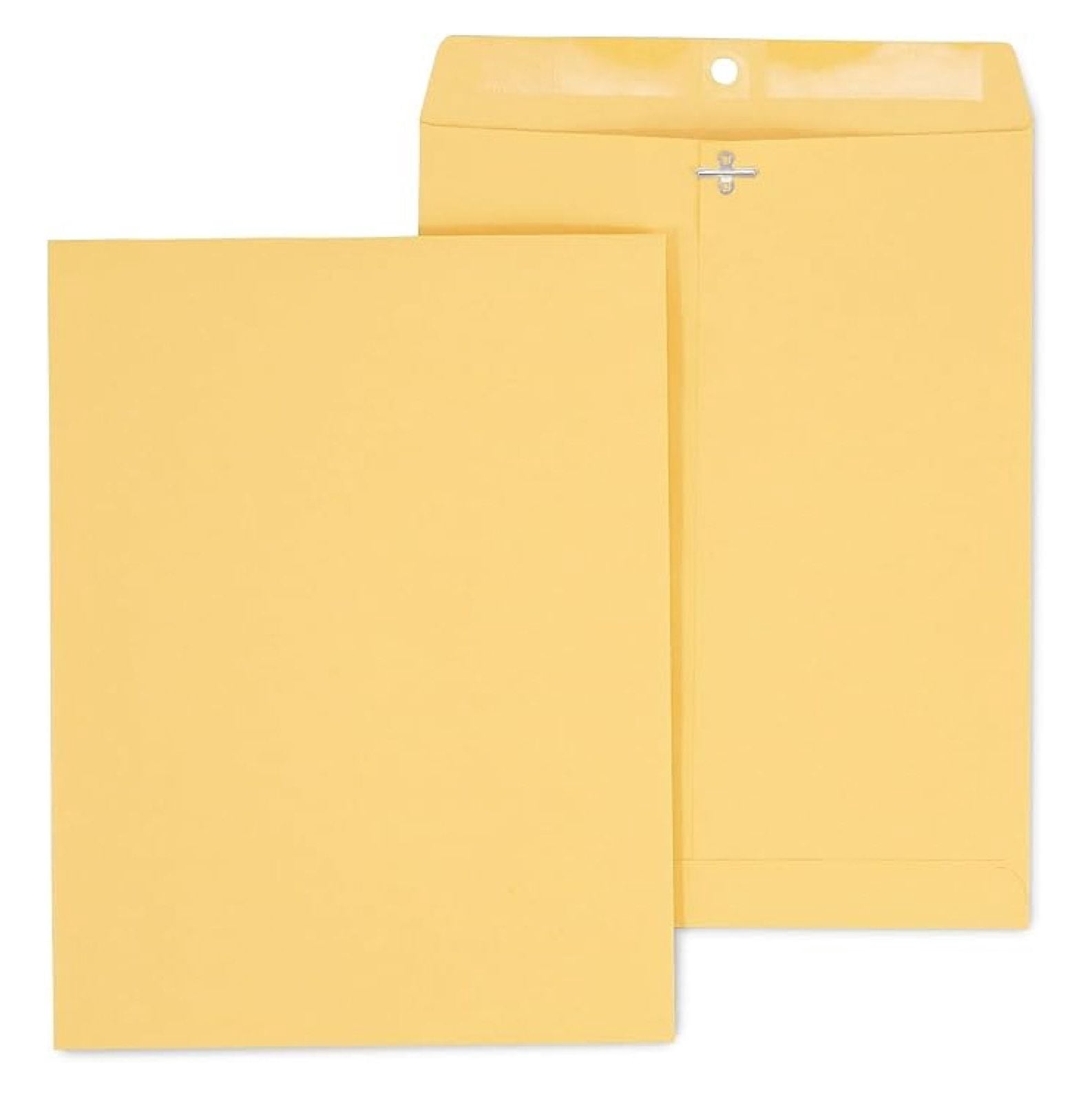 Clasp Envelopes 10 x 13 - Brown Manila Catalog Envelopes with Metal ...