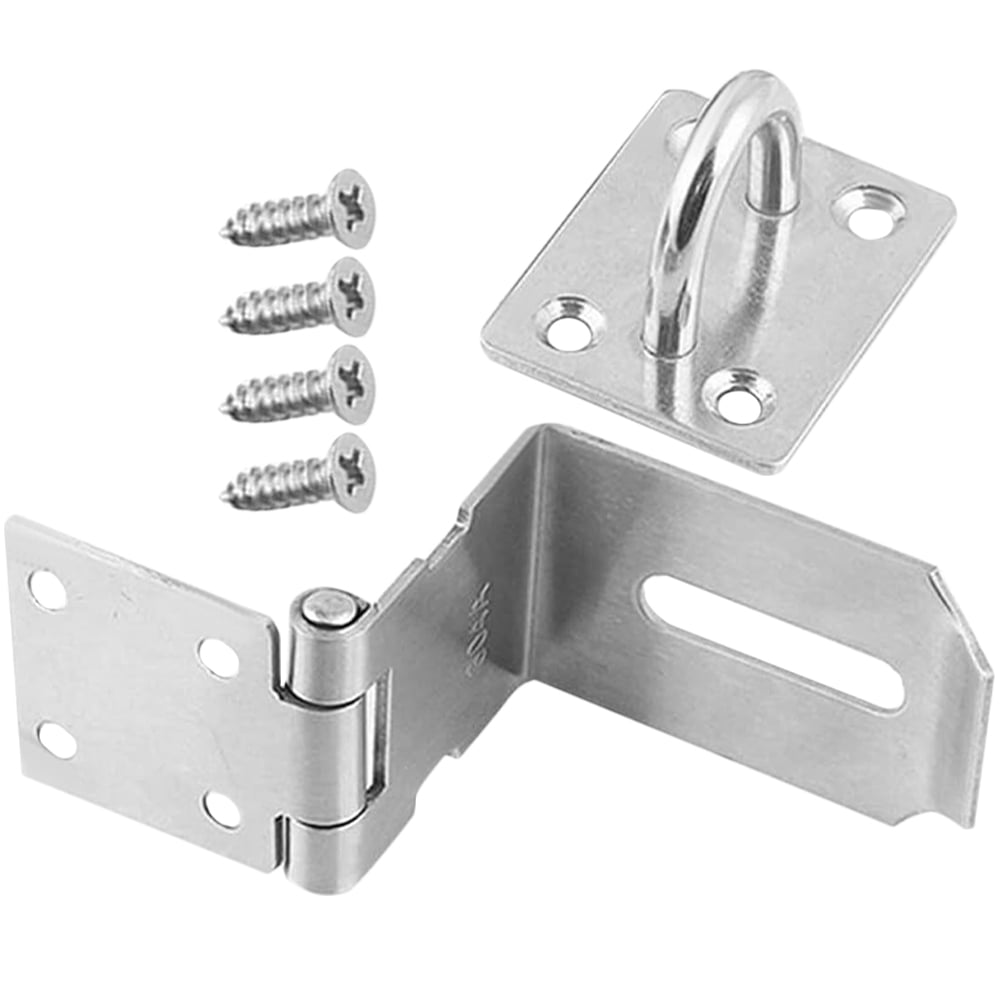 Clasp Gate Stainless Steel Security Padlock Swinging Door Latch ...
