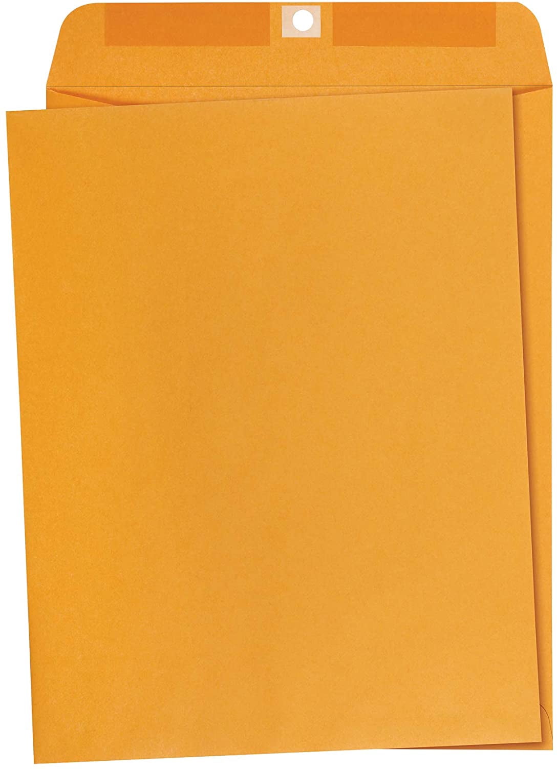 Clasp Kraft Envelopes for Documents, Gummed Mailing, 10" x 13", 100 ...