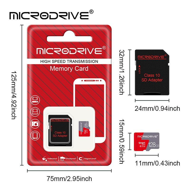 Class 10 U3 Memory Card with SD Adapter | For Smartphone, Camera ...