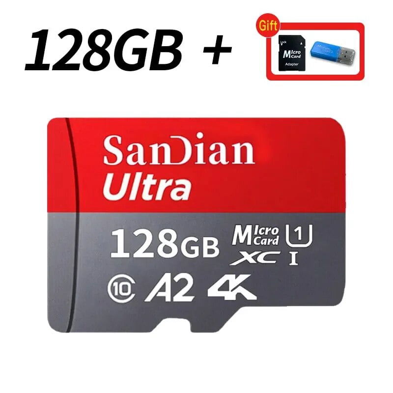 Class 10 mini sd memory card 128GB 512GB micro TF sd card 256GB 256GB ...