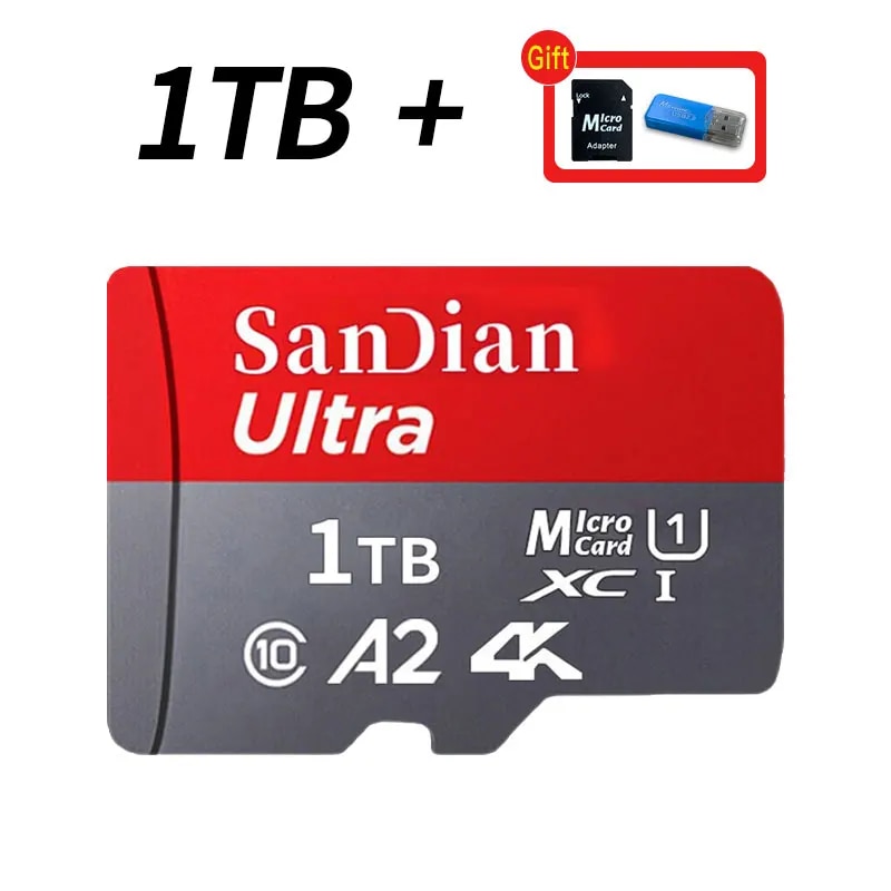 Class 10 mini sd memory card 128GB 512GB micro TF sd card 256GB 256GB ...