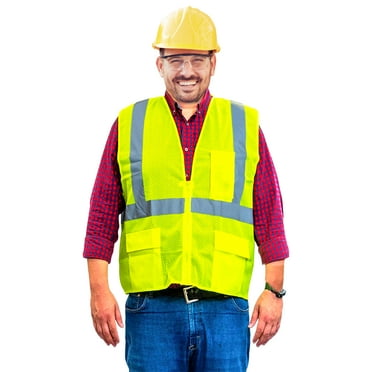 CAT Merchandise Safety Vest 2XL Safety Vest - Walmart.com