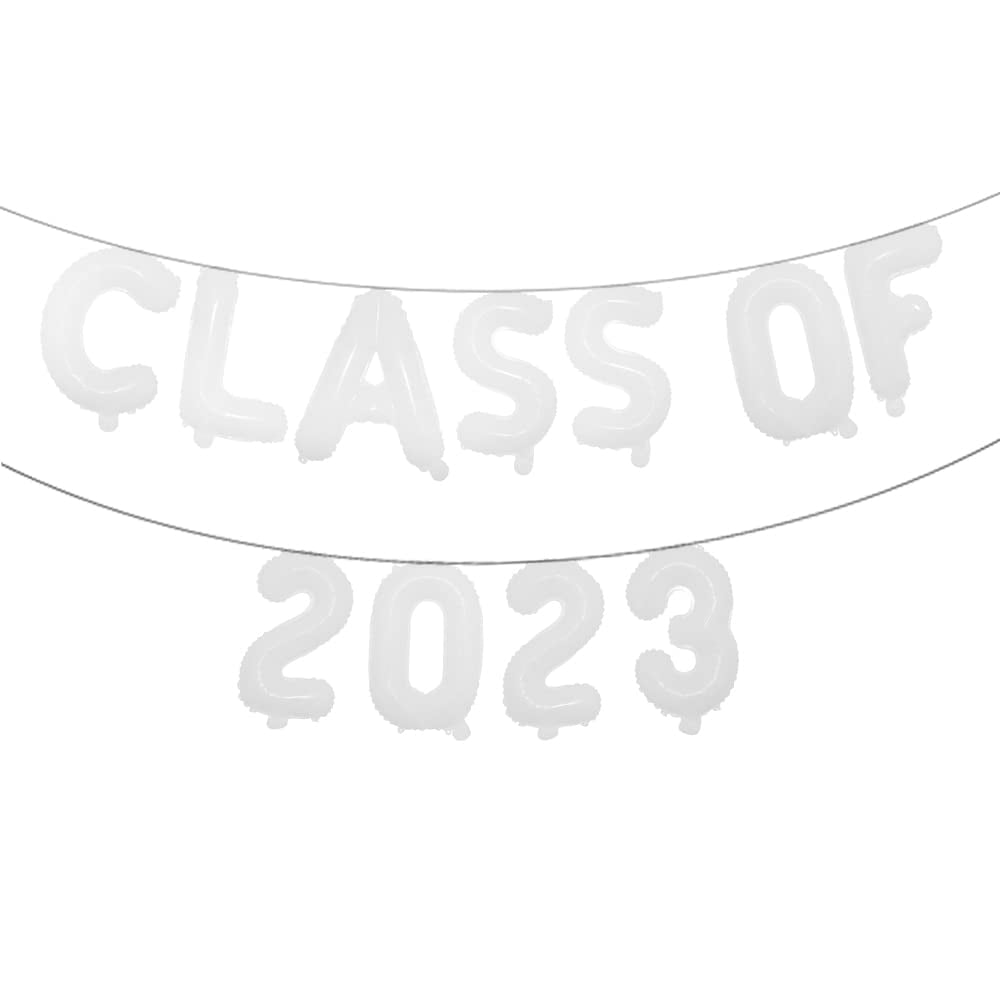 Class of 2023 Balloons CM31 Banner Graduation Party Decoration Supplies ...