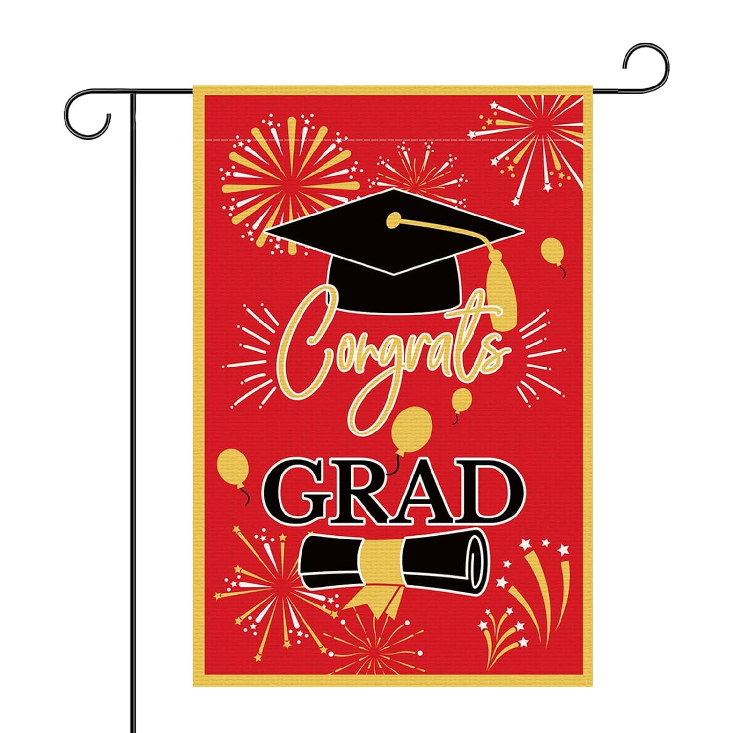 Class of 2024 Graduation Garden Flag, Congrats Grad Garden Flag ...
