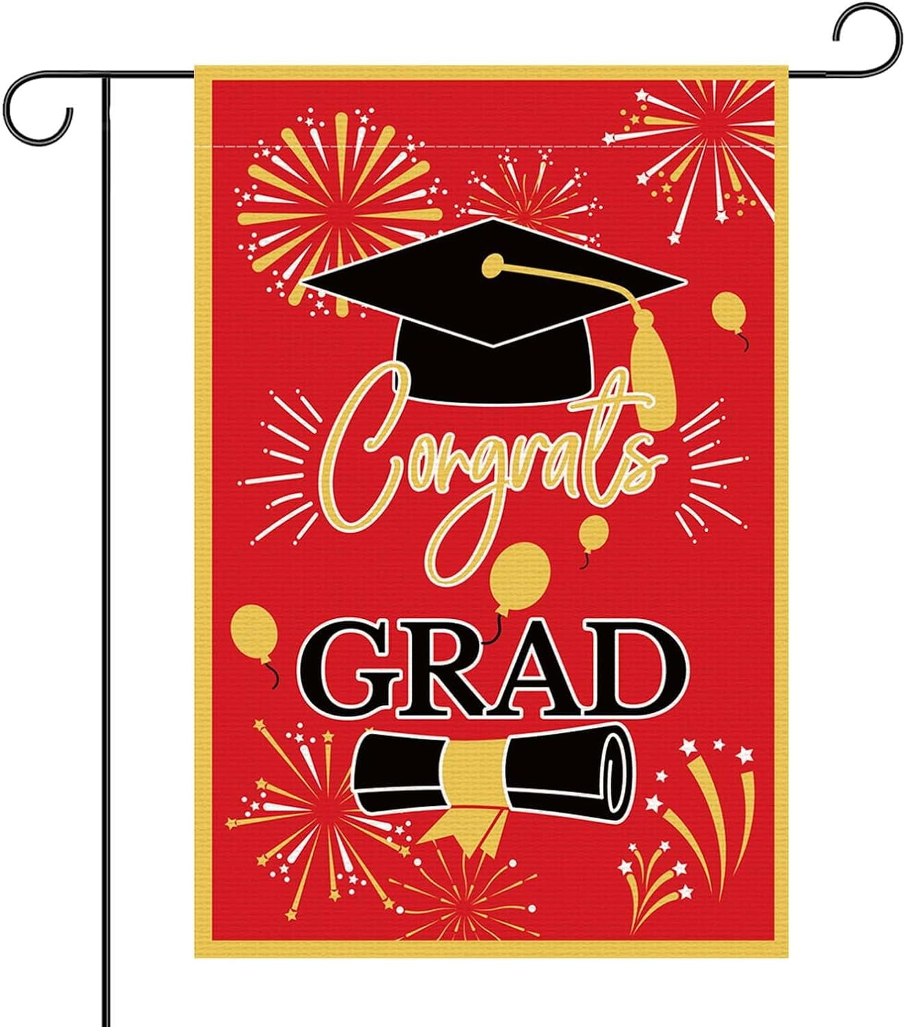 Class of 2024 Graduation Garden Flag, Congrats Grad Garden Flag ...