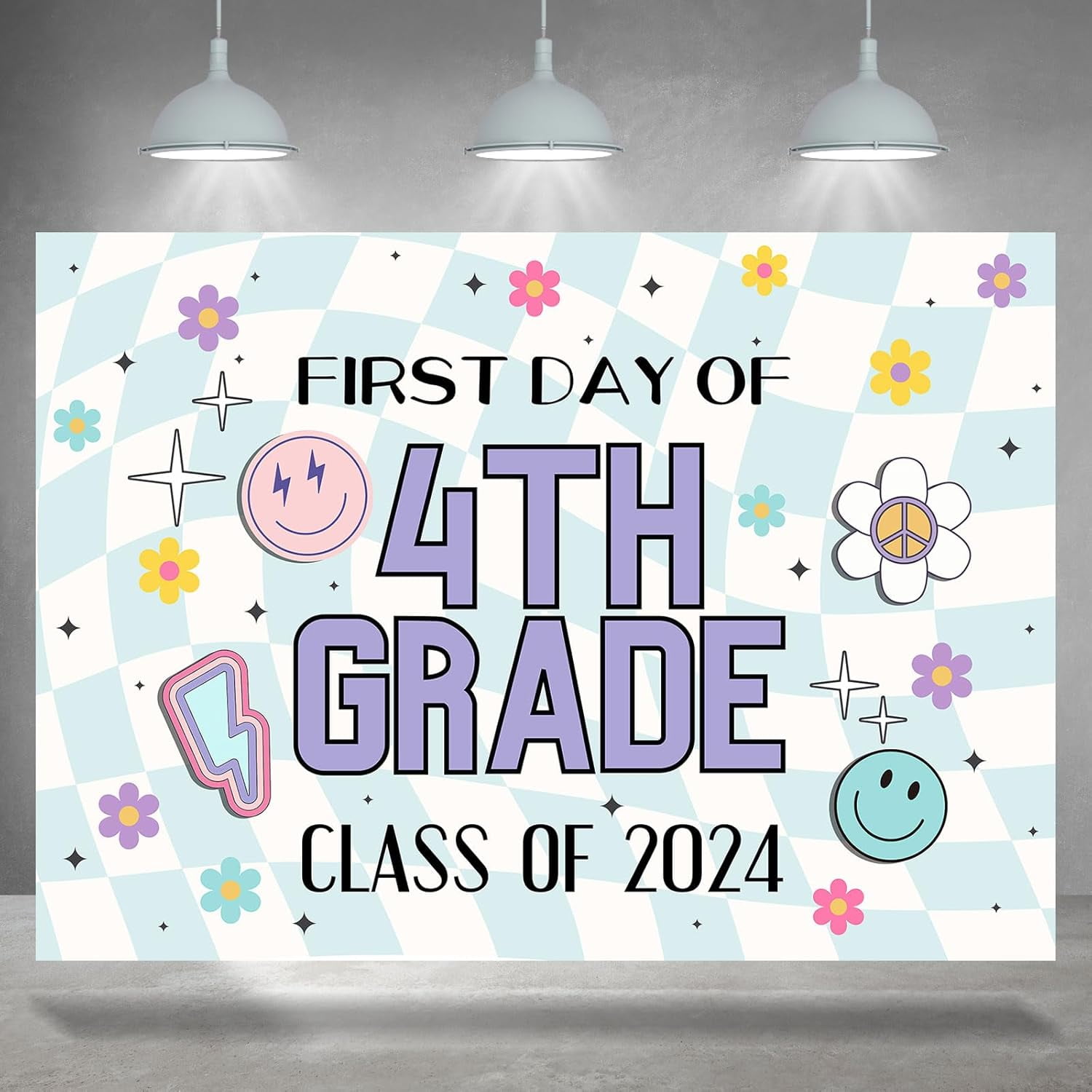 Class of 2025 Backdrop First Day of 4th Grade Kids Child Photography ...