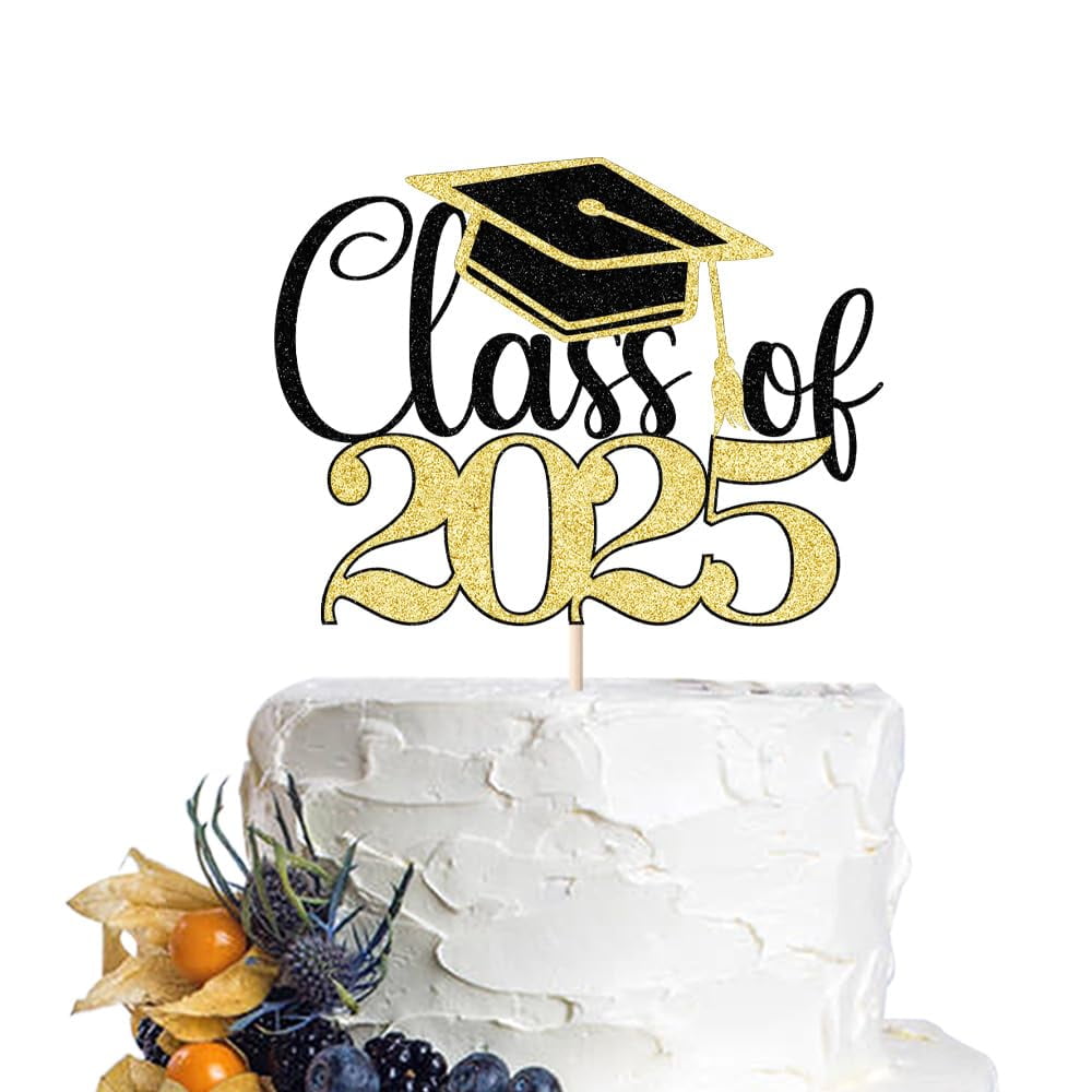 Class of 2025 Cake Topper， 2025 RST1 Grad Party Decorations/Boys Girls ...