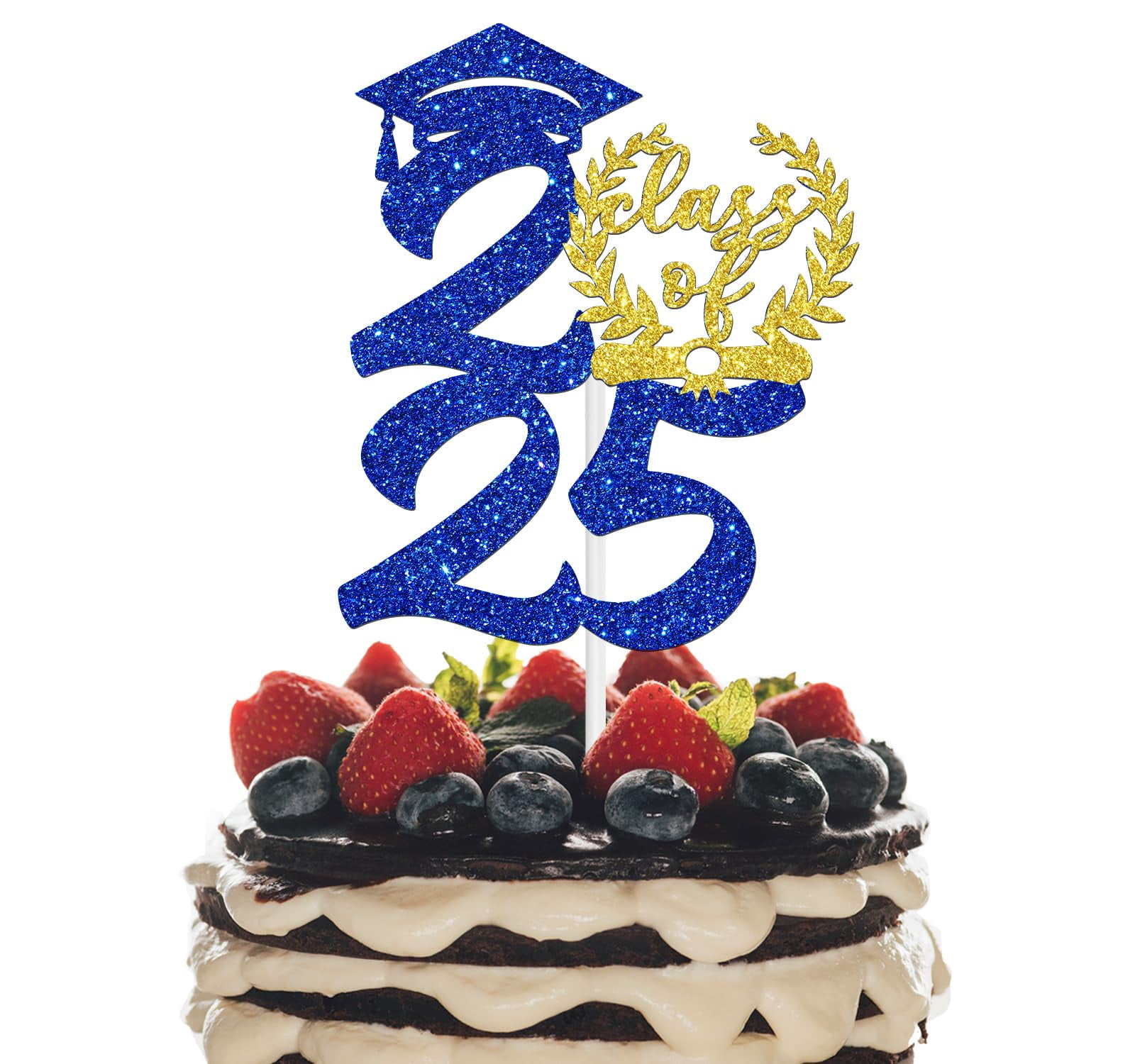 Class of 2025 Cake Topper, Congrats 2025 MDH1Grad Party Decorations ...