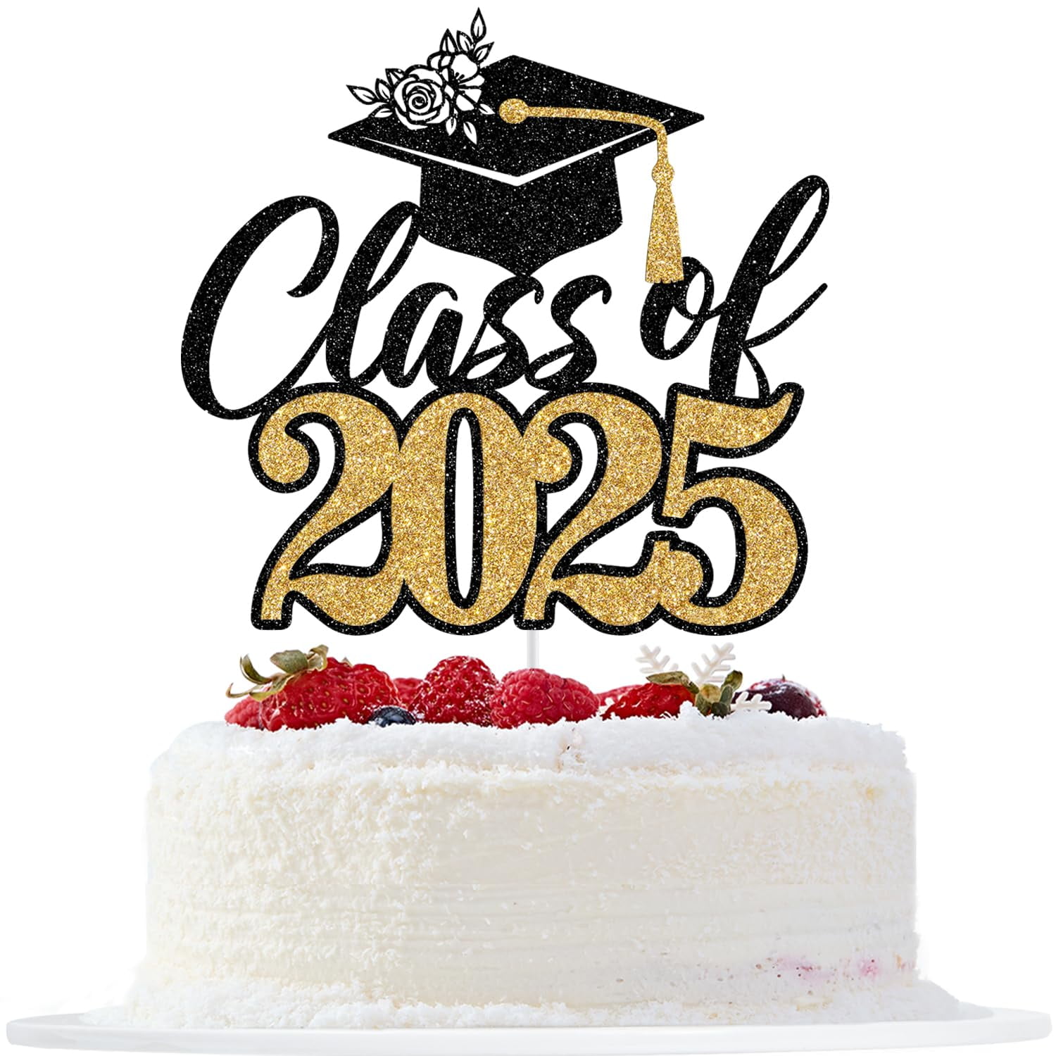 Class of 2025 Cake Topper, Graduation RST1 Decorations for Girl ...