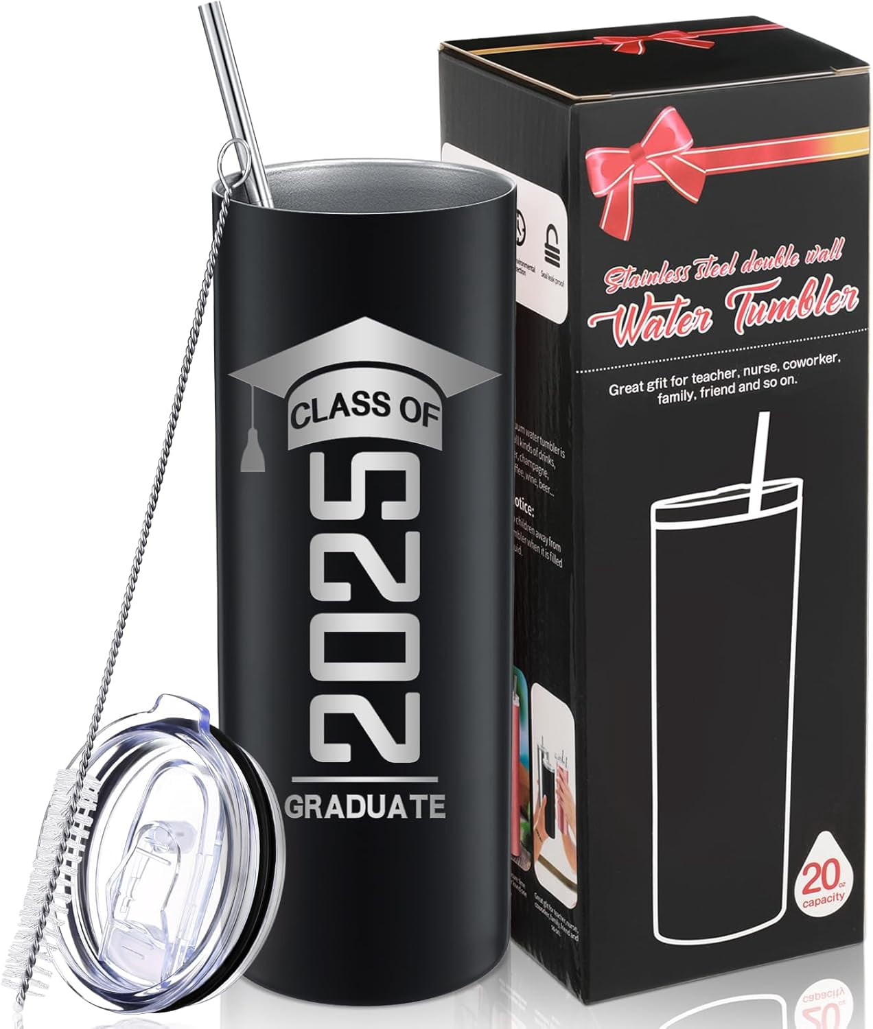 Class of 2025 Graduate Travel Mug for Her Him, Inspirational Graduation ...
