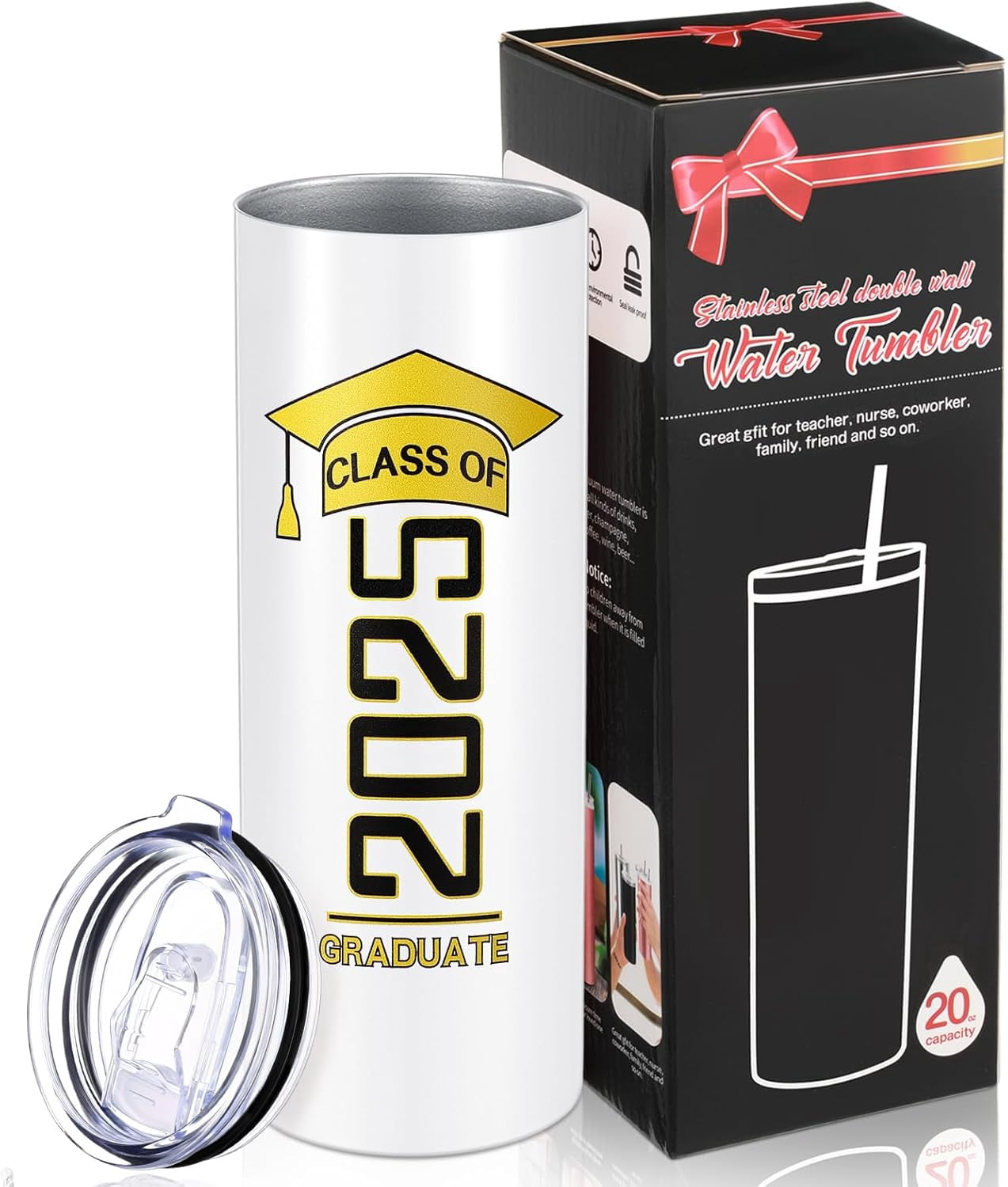 Class of 2025 Graduate Travel Mug for Her Him, Inspirational Graduation ...