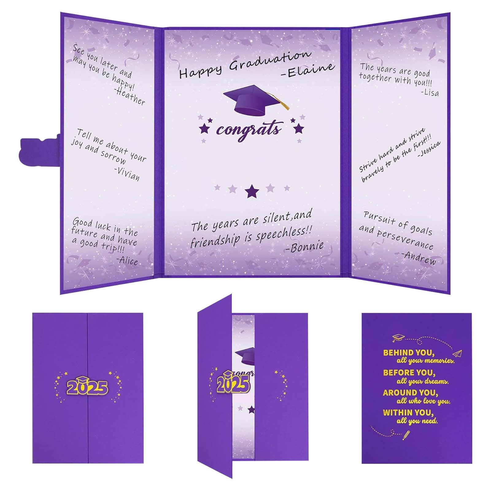 Class of 2025 Graduation Congratulations Book - Graduation Message ...