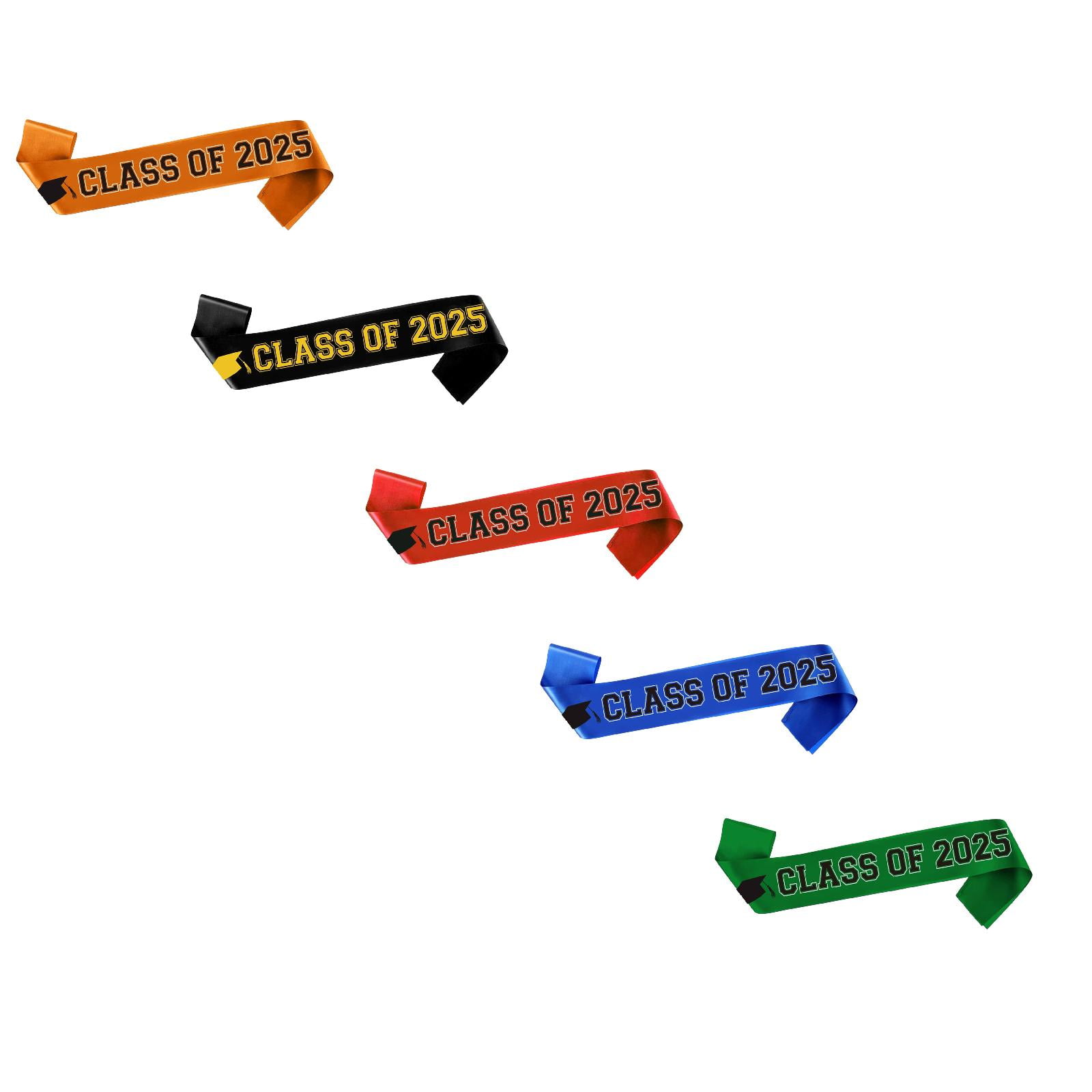 Class of 2025 Graduation Craft Ribbons 3.7 Inch Congrats Grad Satin ...