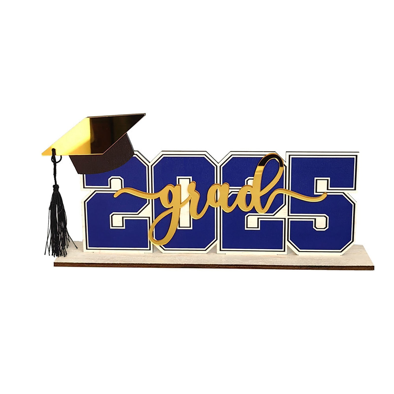 Class of 2025 Graduation Decorations, Wooden Table Centerpieces, Grad ...