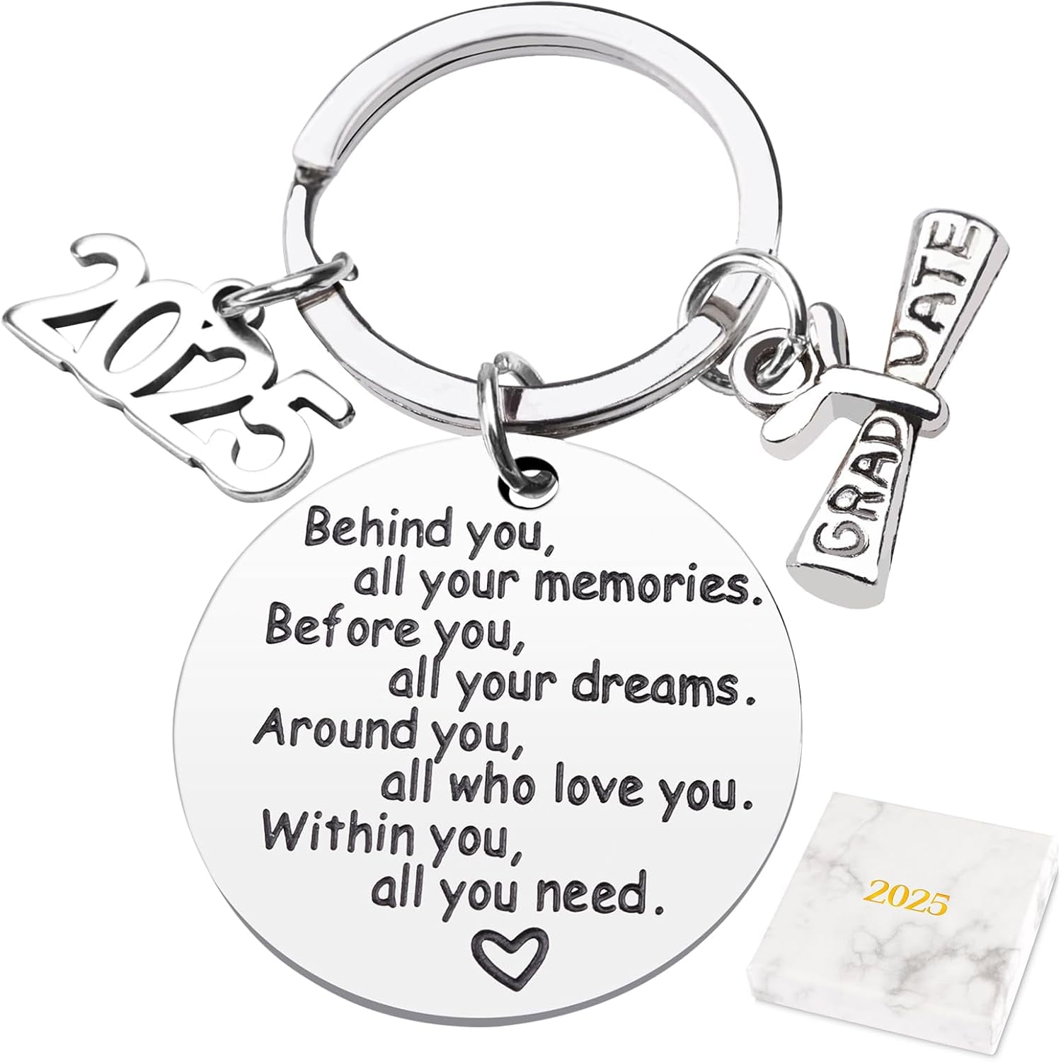 Class of 2025 Graduation Keychain - Senior 2025 Graduation Gifts for ...