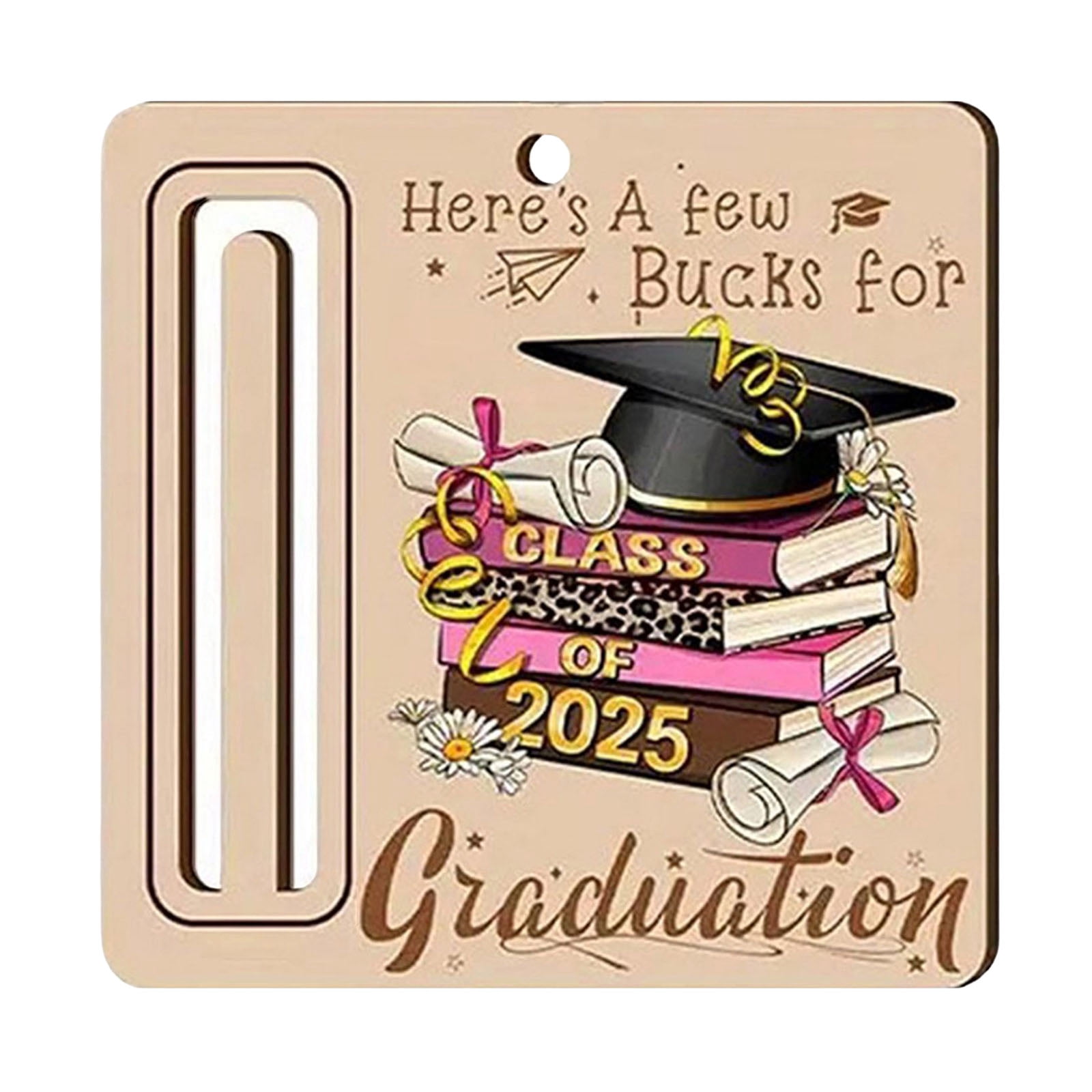 Class of 2025 Graduation MoneyHolder, CashHolder Wooden Sign, Senior ...