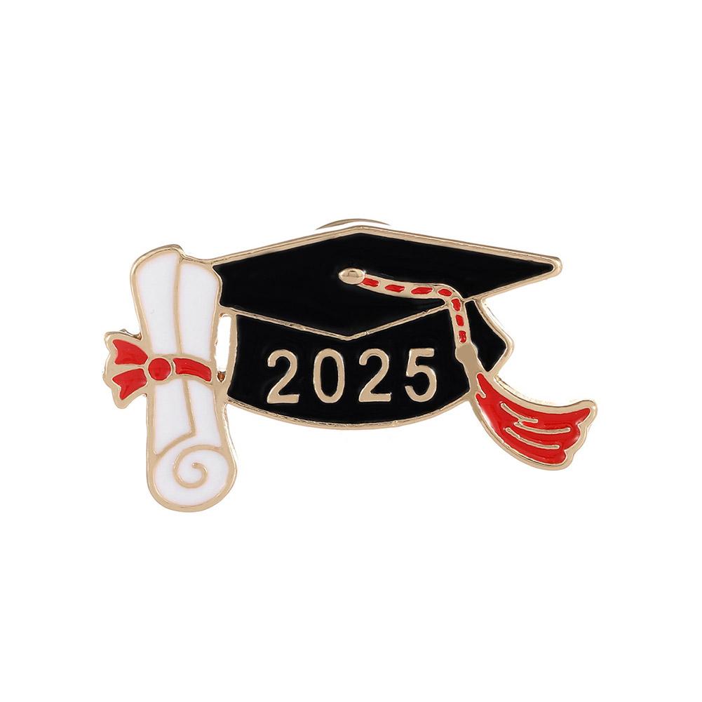 Class 2025 Graduation Pin, 2025 Graduation Enamel Lapel Pins Bulk Metal ...