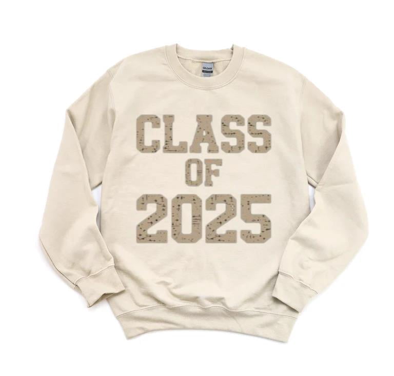 Class 2025 School Bold Statement Graduation Design Senior Student Pride ...