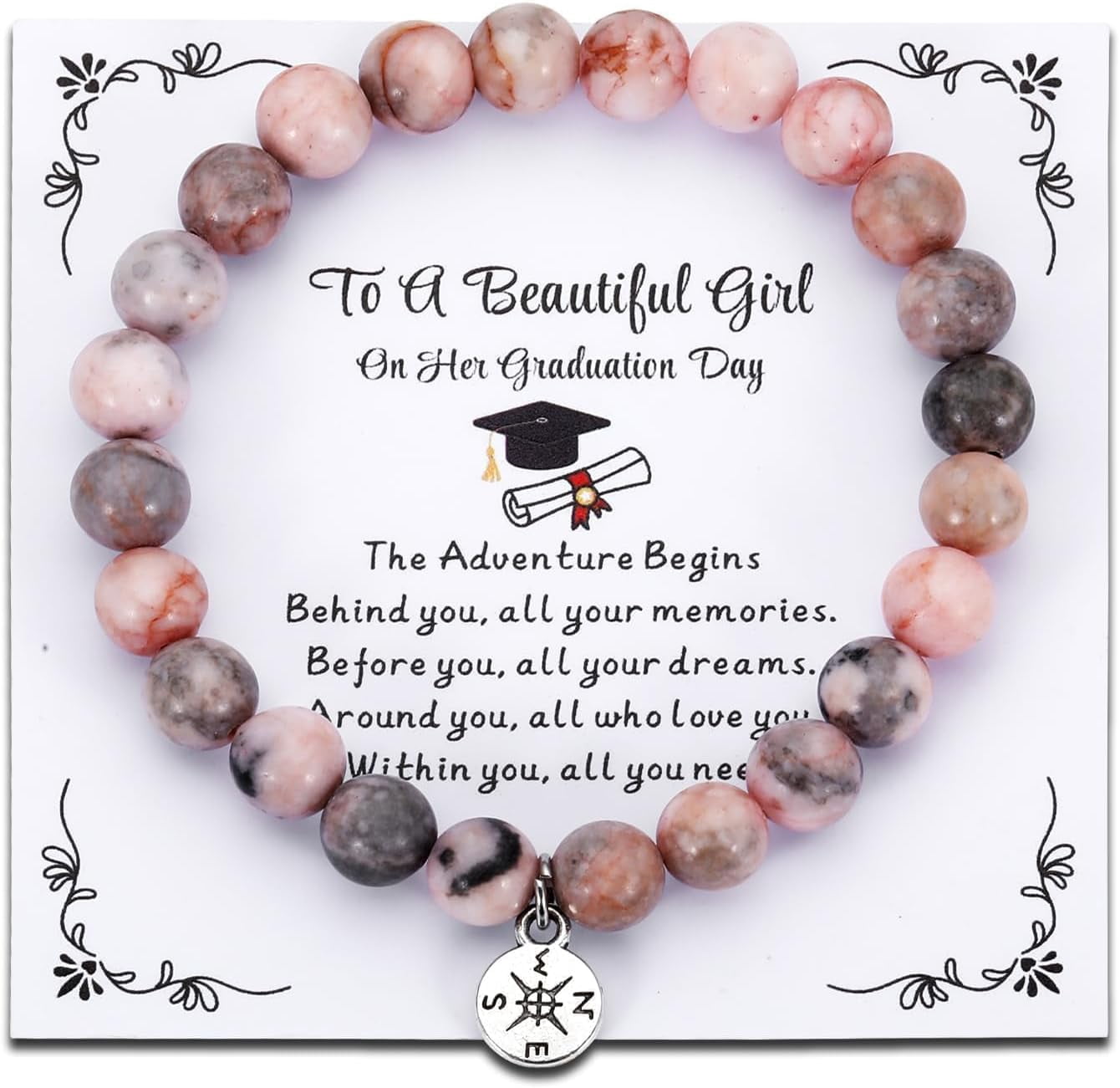 Class of 2025 Senior 2025 Graduation Bracelet for Girls Back to School ...