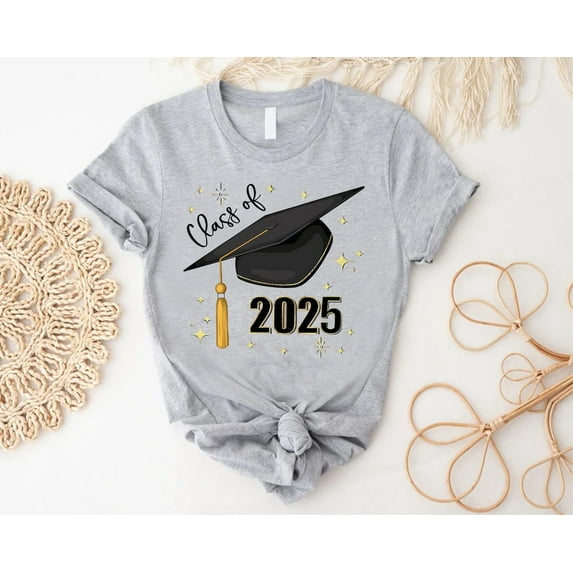 Class Of 2025 Shirt, Graduation Cap Shirt, High School Senior Shirt ...