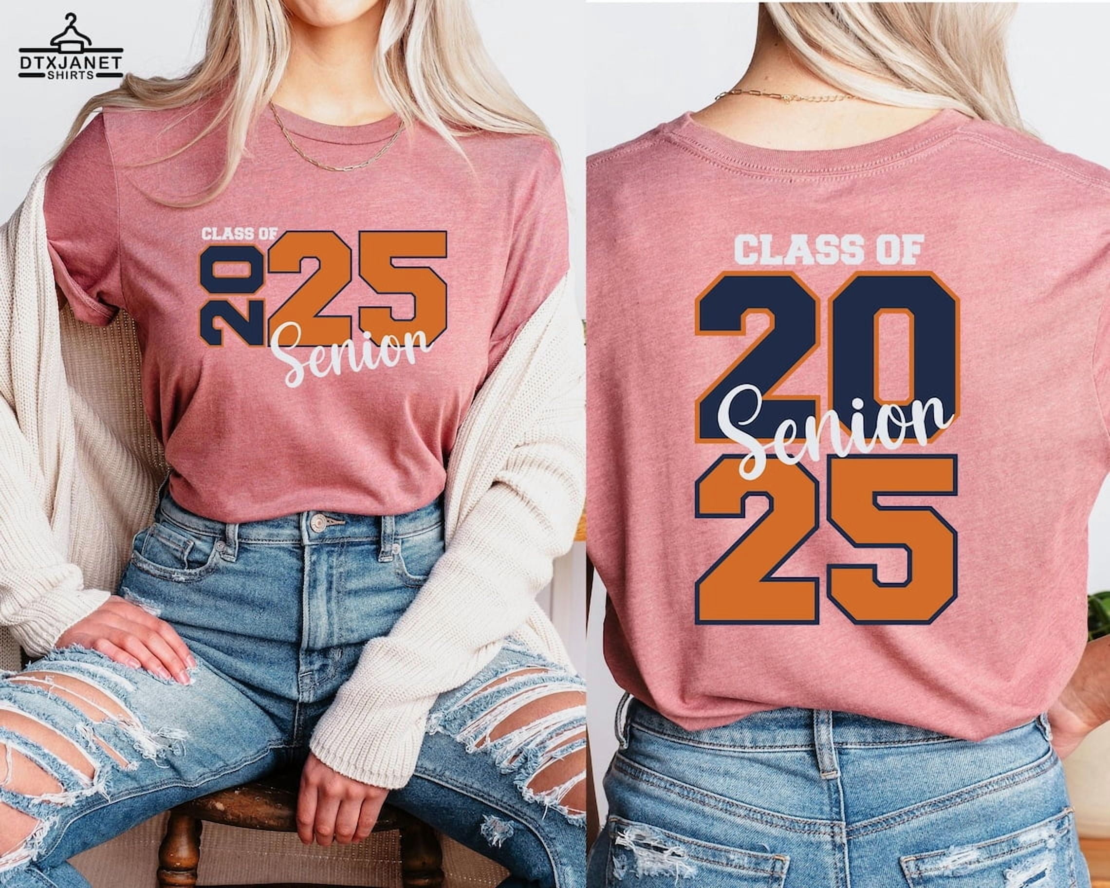 Class of 2025 T-Shirt, Graduate School 2025 Shirt, Senior Graduation ...