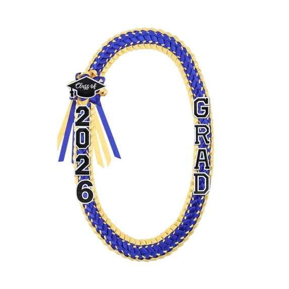 Class of 2026 Graduation Leis Handmade Ribbon Lei Double Braided ...
