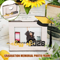 Class of 2026 Graduation Photo Frame - Wooden Desktop Picture Stand ...