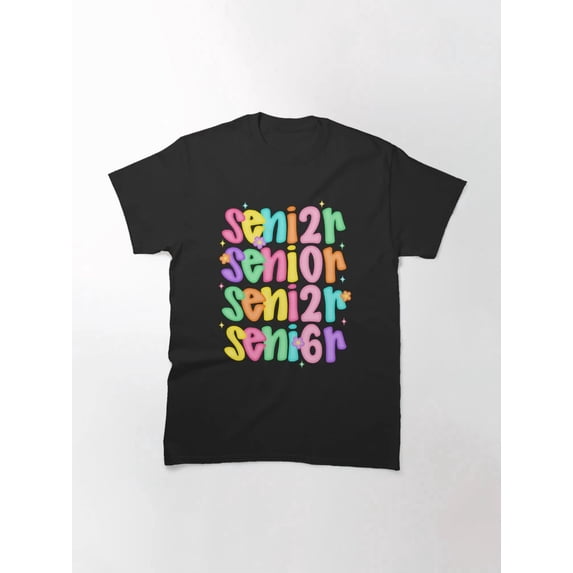 Class 2026 Groovy Senior Quote Graduation Year High School Unisex T ...