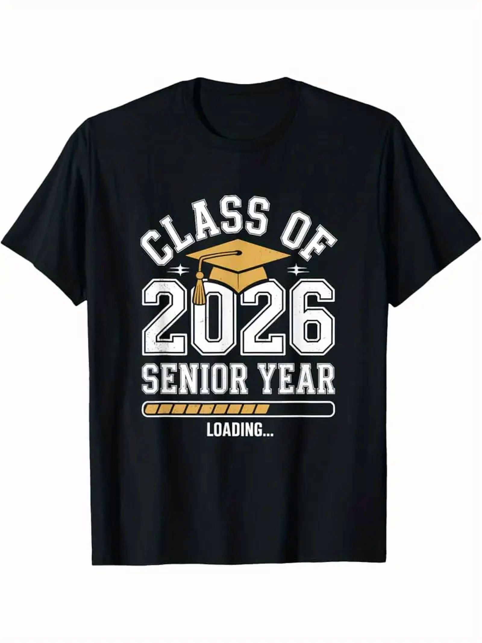Class of 2026 Senior Year Loading Funny Senior 2026 Graduate T-Shirt ...