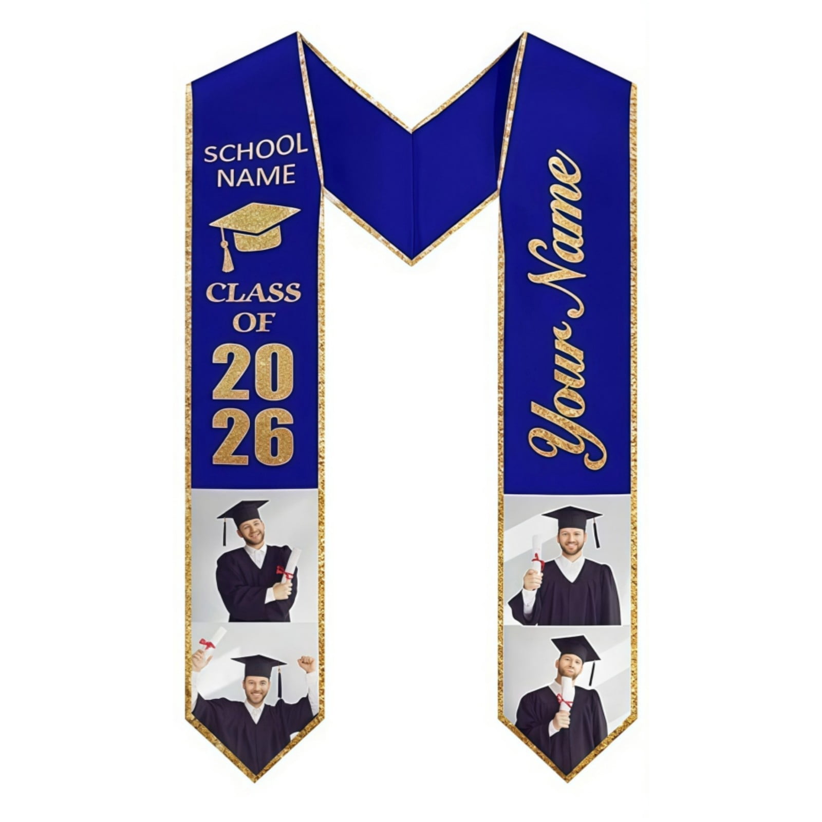 Class Of 2026 Stole,Graduation Sash 2026 Personalized Stoles For ...
