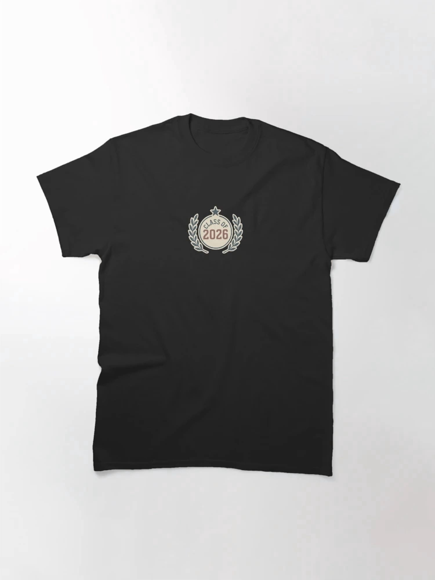 Class 2026 Vintage Graduation Emblem Senior Year High School Unisex T ...