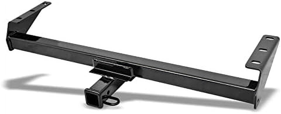 Class 3 III Black 2" Receiver Tube Rear Bumper Trailer Tow Hitch Towing ...