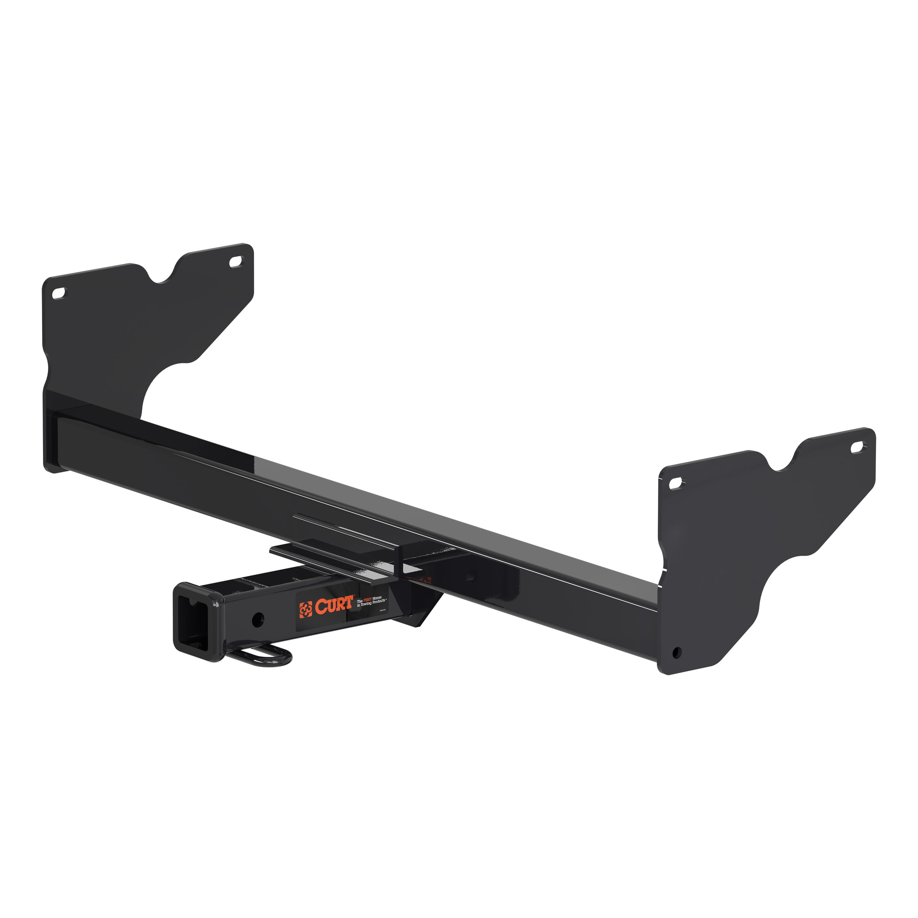Class 3 Car Tow Trailer Hitch for Trucks, High-Gloss Black Powder Coat ...
