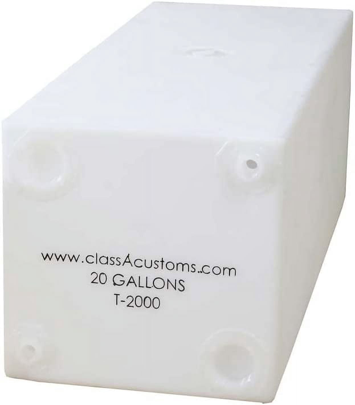 Class A Customs | T-2000 | One (1) RV Fresh Water 20 Gallon Tank, Grey ...
