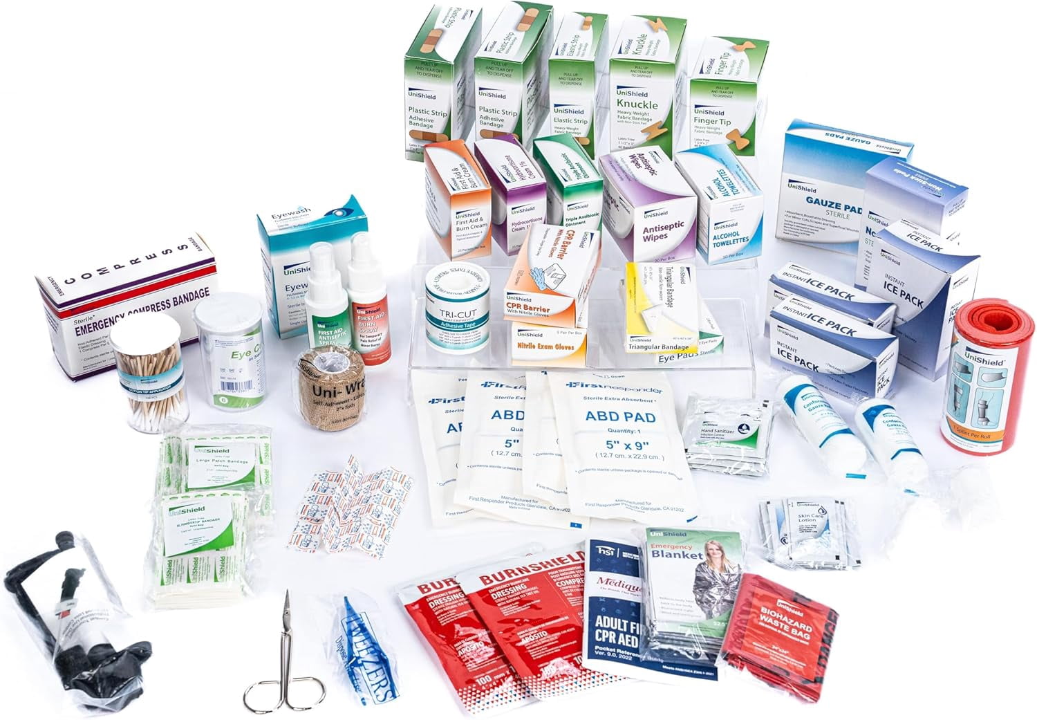 Class-A First Aid Refill Kit Without Cabinet | Meets ANSI/OSHA Z308.1 ...