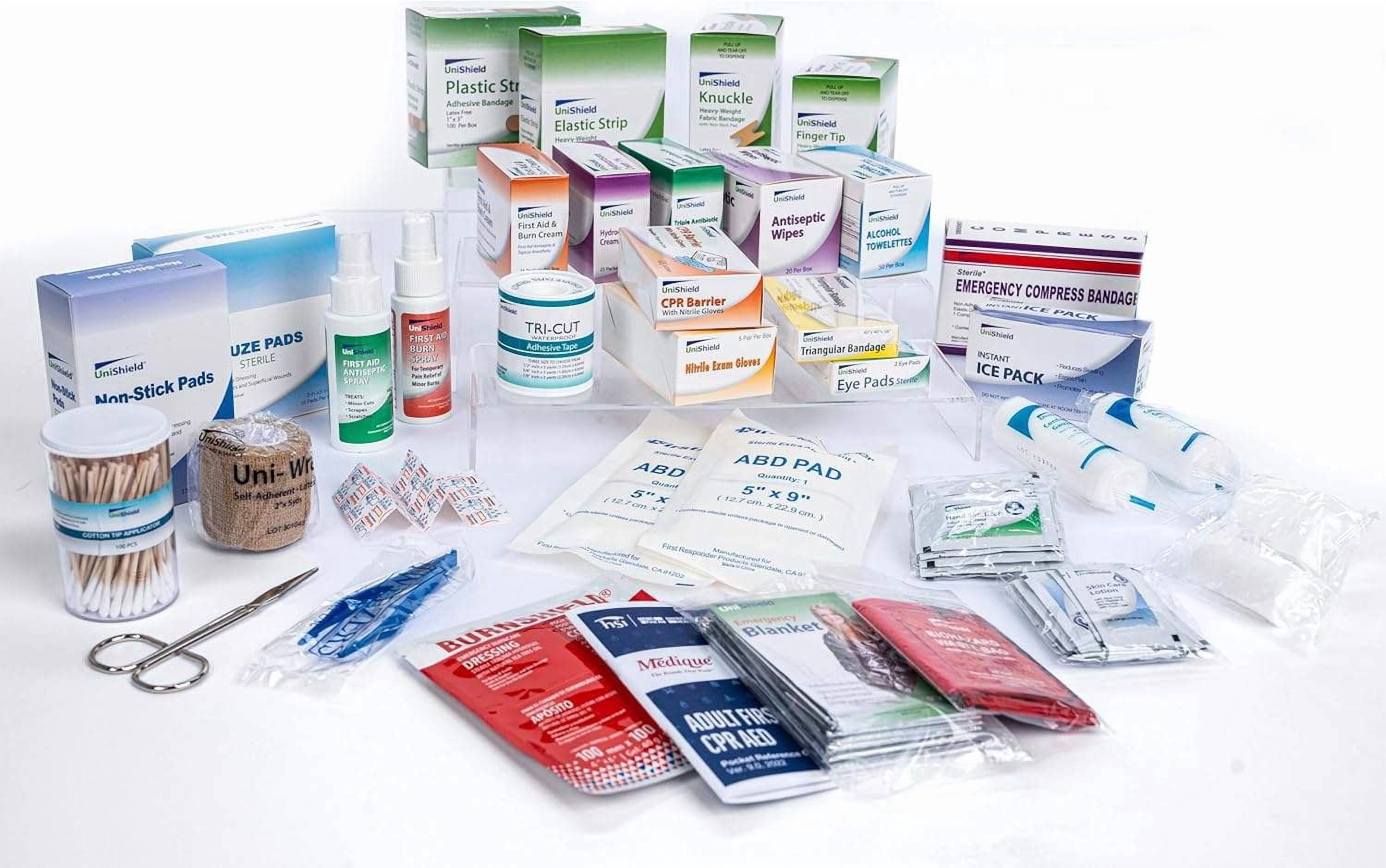Class-A First Aid Refill Kit Without Cabinet | Over 600 Pieces | Meets ...