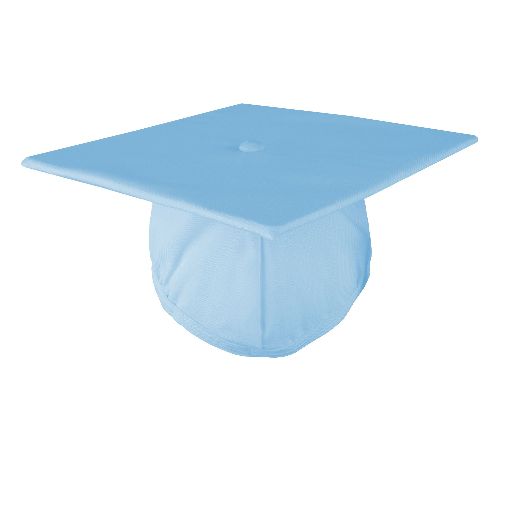 Class Act Graduation Adult Unisex Matte Graduation Cap, Columbia Blue ...
