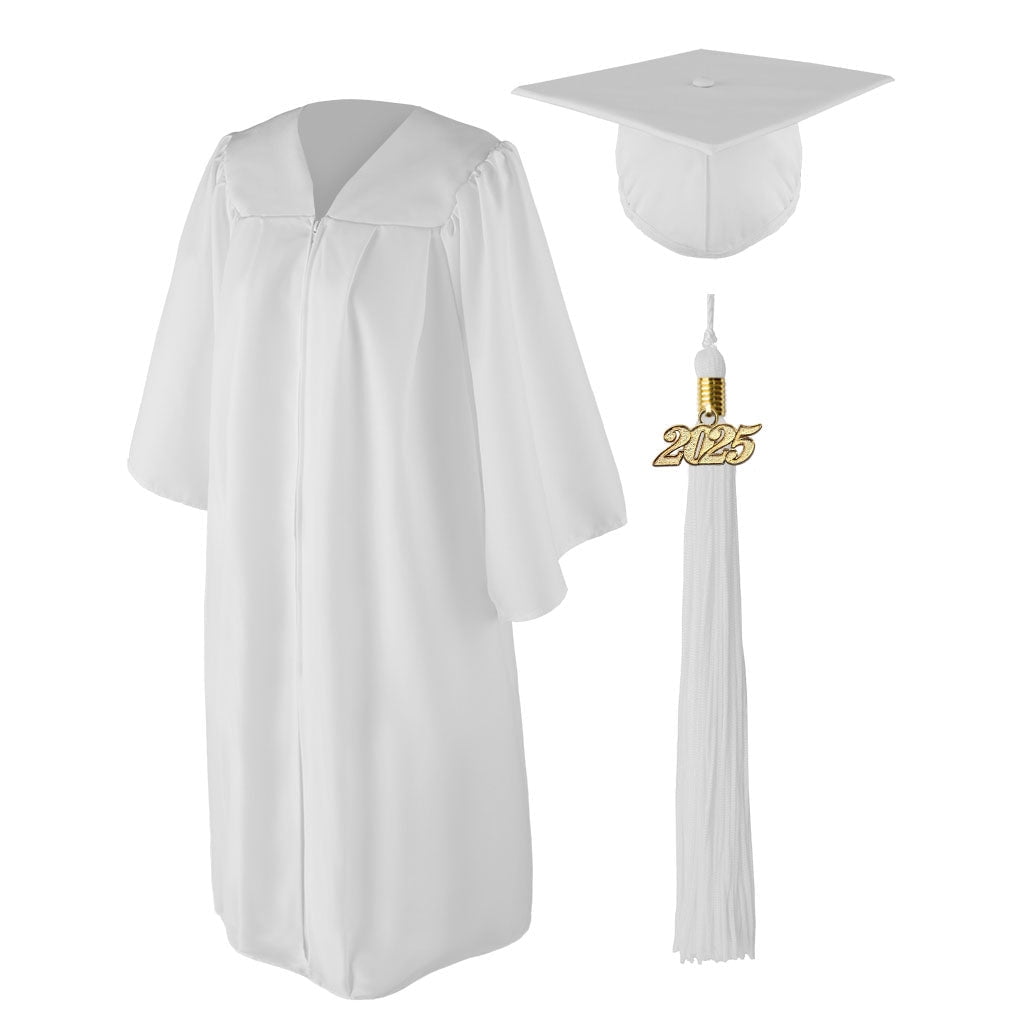 Class Act Graduation Adult Unisex Matte Graduation Cap and Gown with ...