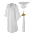 Class Act Graduation Adult Unisex Matte Graduation Cap and Gown with ...