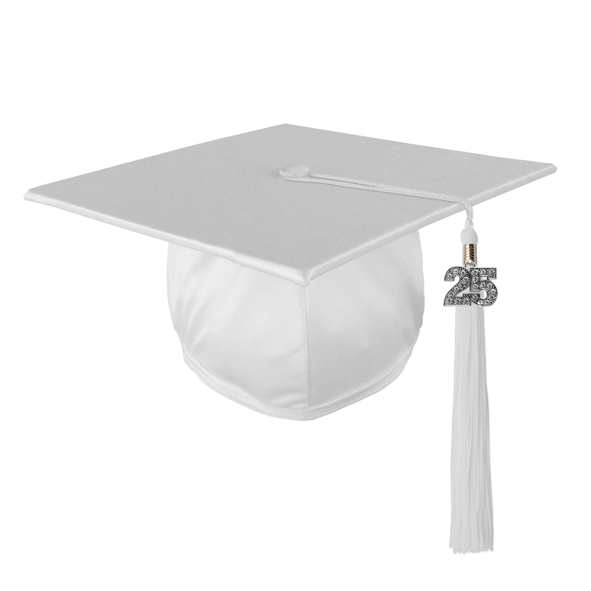 Class Act Graduation Adult Unisex Shiny Graduation Cap with Matching ...