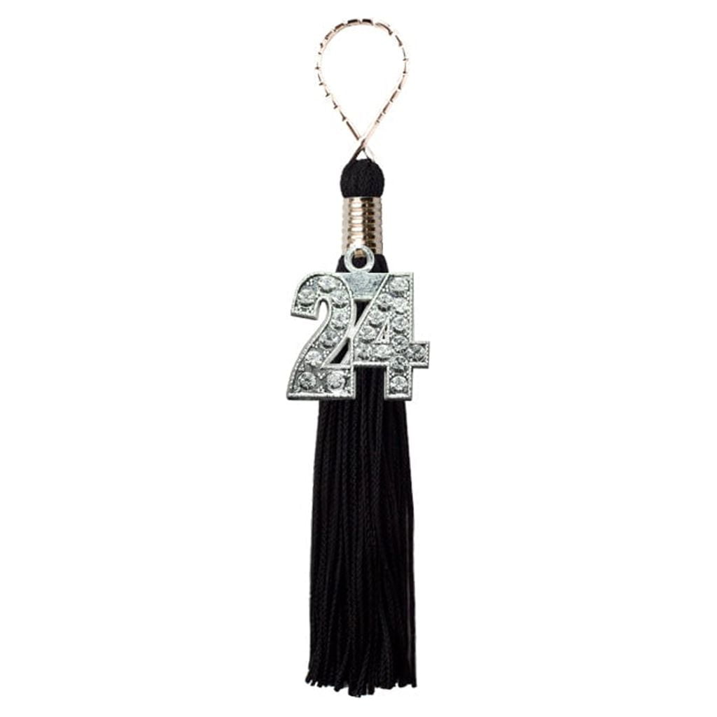 Class Act Graduation Black Tassel 2024 BLING Keyring Keychain Gift ...