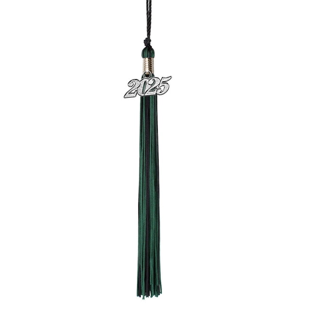 Class Act Graduation Graduation Tassel - 2025 - Silver Charm - 2 Color ...