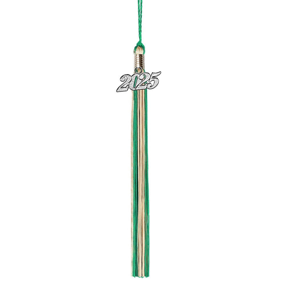 Class Act Graduation Graduation Tassel - 2025 - Silver Charm - 2 Color ...