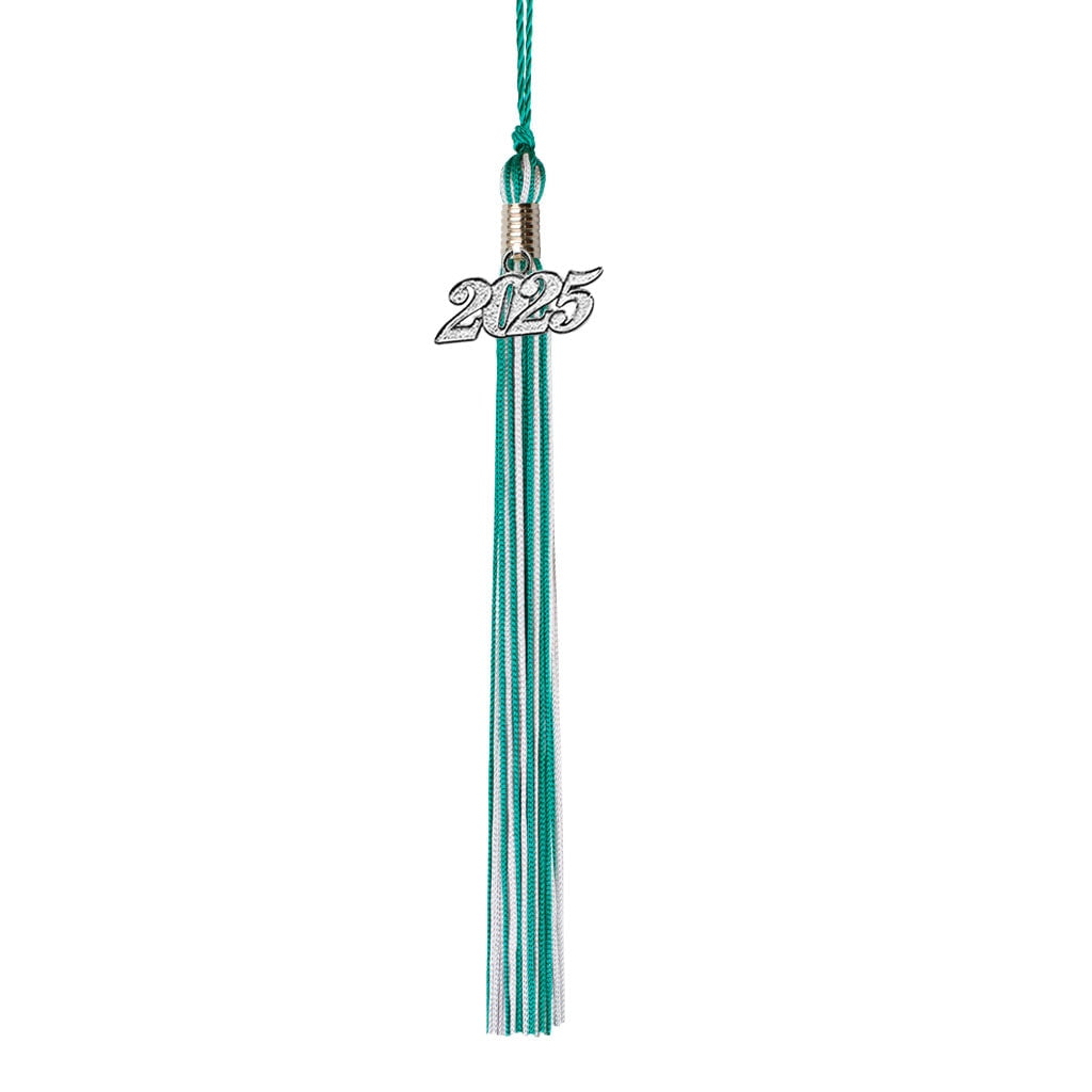 Class Act Graduation Graduation Tassel - 2025 - Silver Charm - 2 Color ...