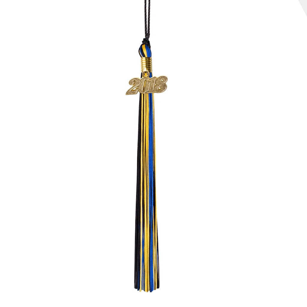 Class Act Graduation Graduation Tassel - Gold Charm - 3 Color, Red ...