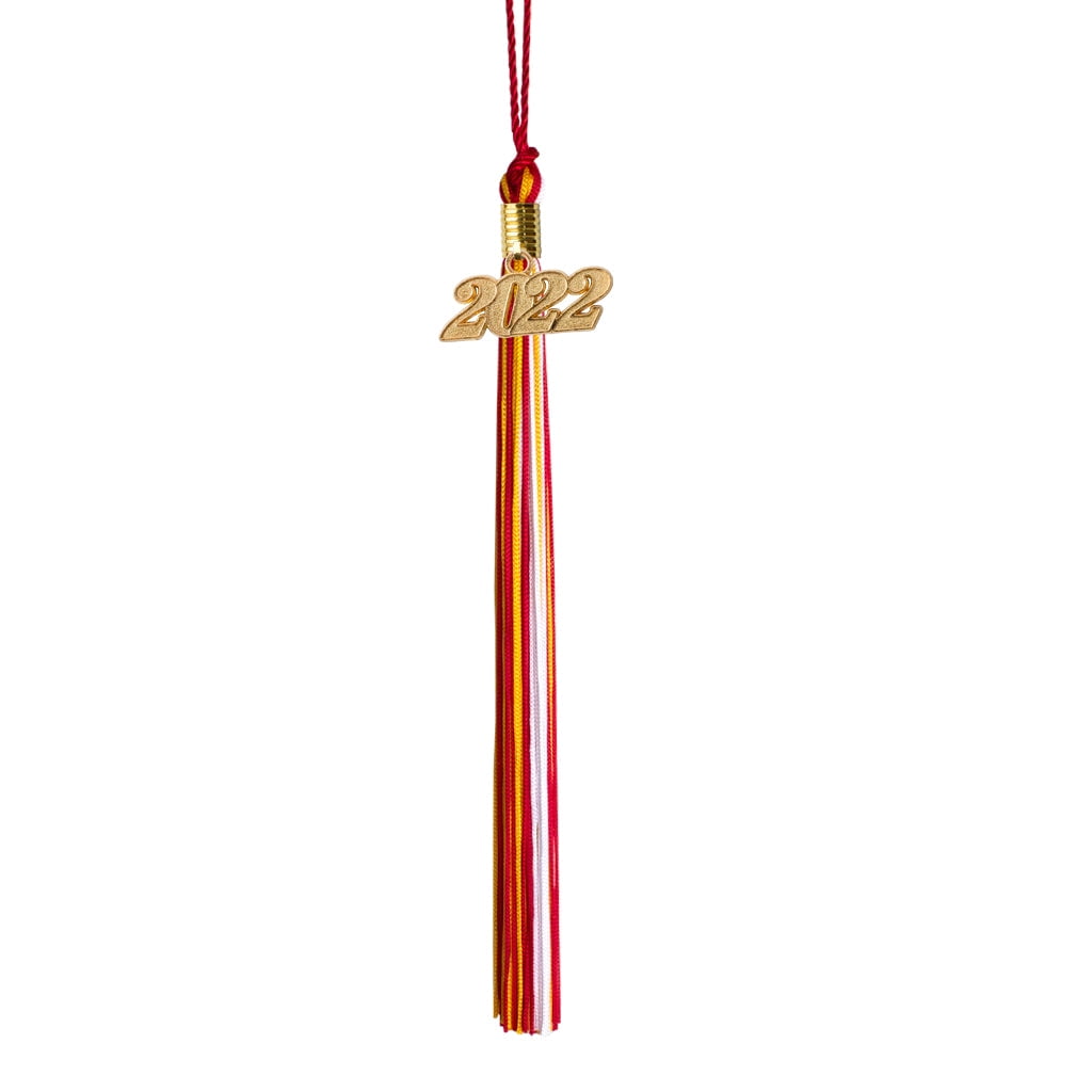 Class Act Graduation Graduation Tassel - Gold Charm - 3 Color, Red ...