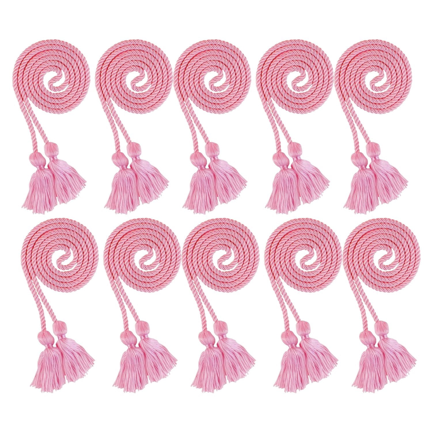 Class Act Graduation Honor Cords 60 Inch – 10 Pack Ceremony Cords for ...